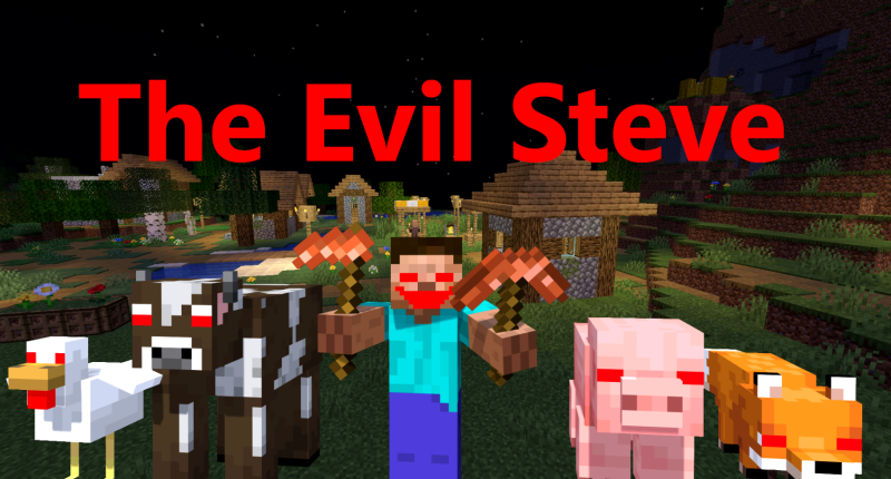 Evil Steve A Horror Mod | MCreator